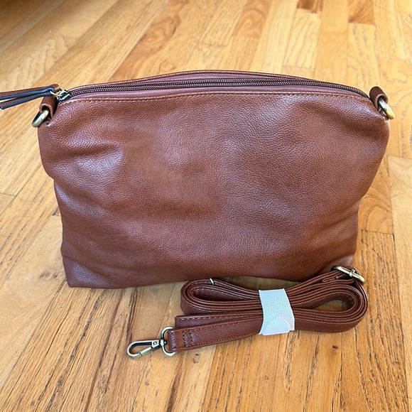 Joy Susan | Bags | Joy Susan Vegan Leather Crossbody Bag Never Used ...